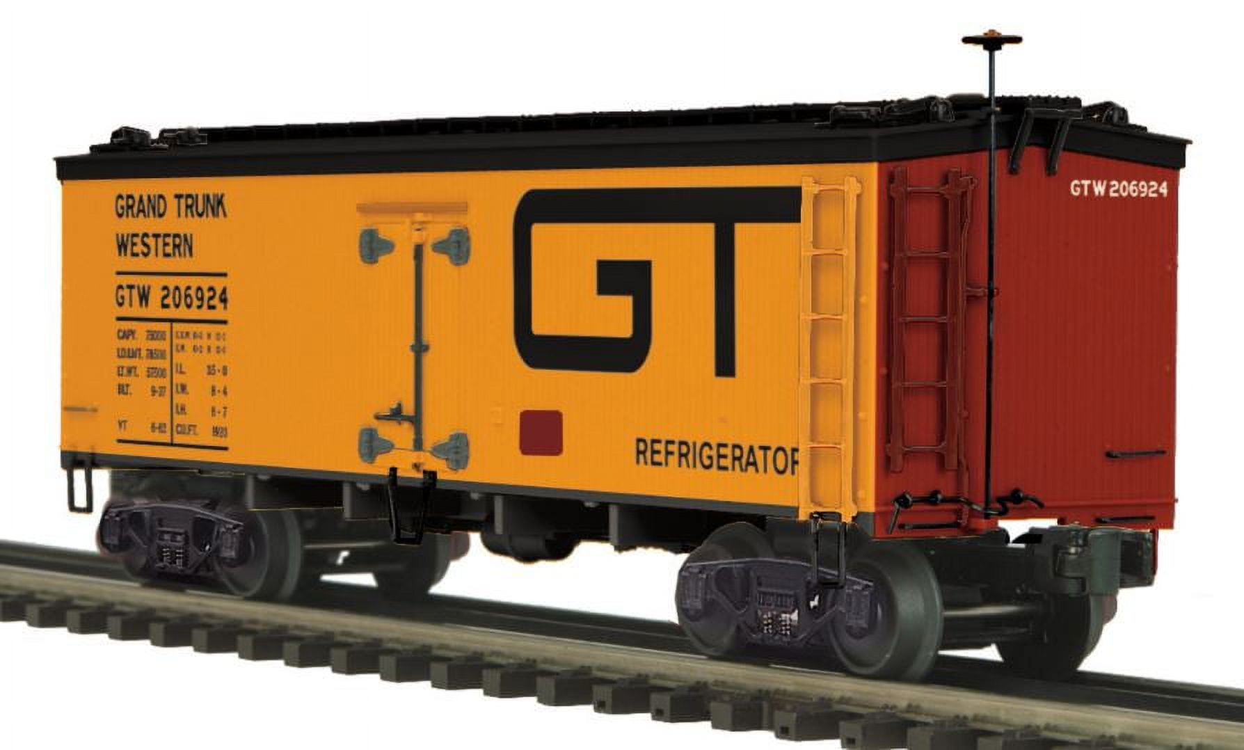 MTH 20-94382 O Grand Trunk Western 36' Woodsided Reefer Car - Walmart.com