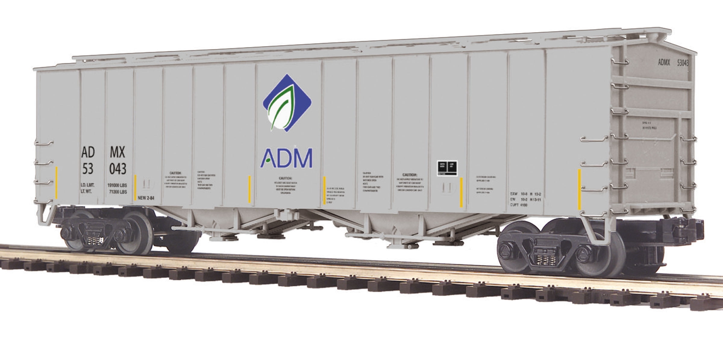 MTH 20-97834 O ADM 50' Airslide Hopper Car - Walmart.com