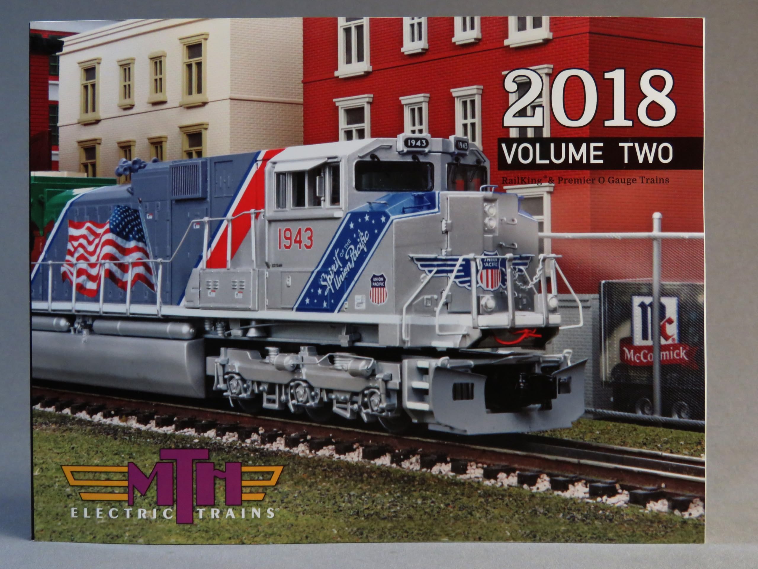 MTH 2018 VOLUME 2 TRAIN CATALOG toy o gauge lionel standard dealer book ...
