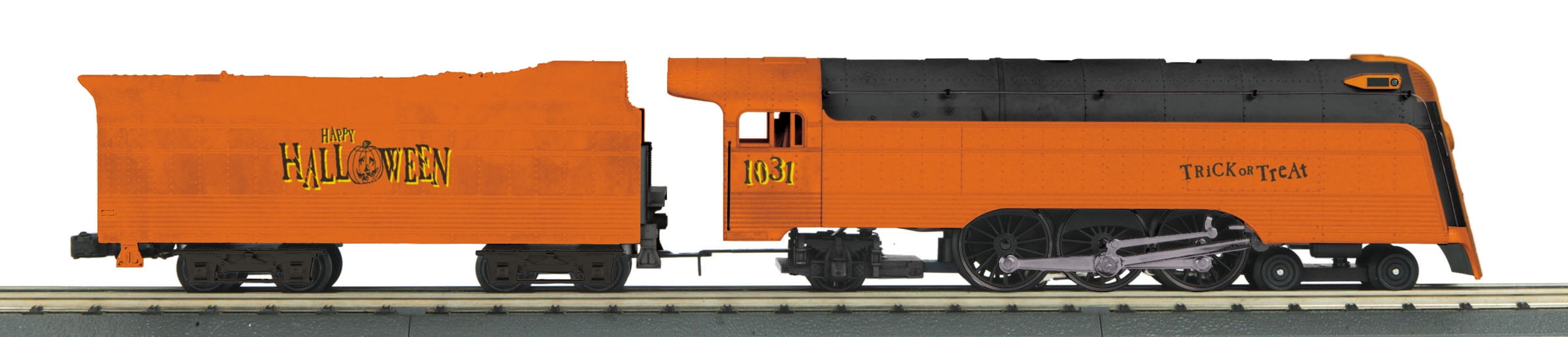 MTH 30-1703-1 O Halloween 4-6-2 Crusader Steam Engine with Proto-Sound ...