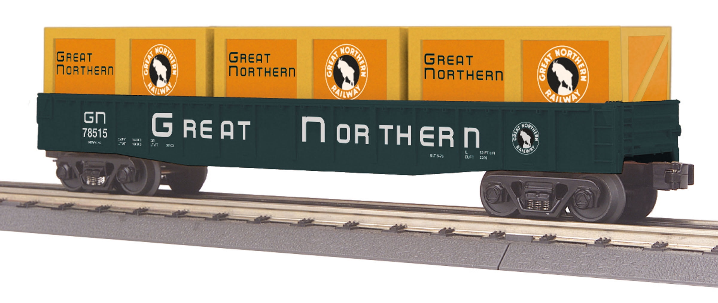 MTH 30-72152 O Great Northern Gondola with Crate Load #78515 - Walmart.com