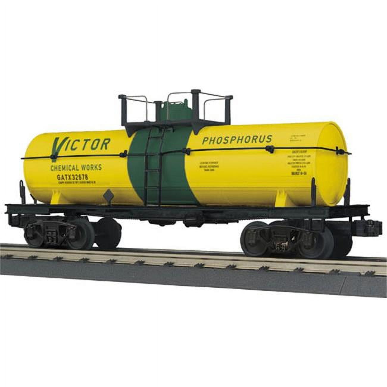 MTH Electrc Trains MTH3073424 Victor Chemical Works Tank Car - Walmart.com