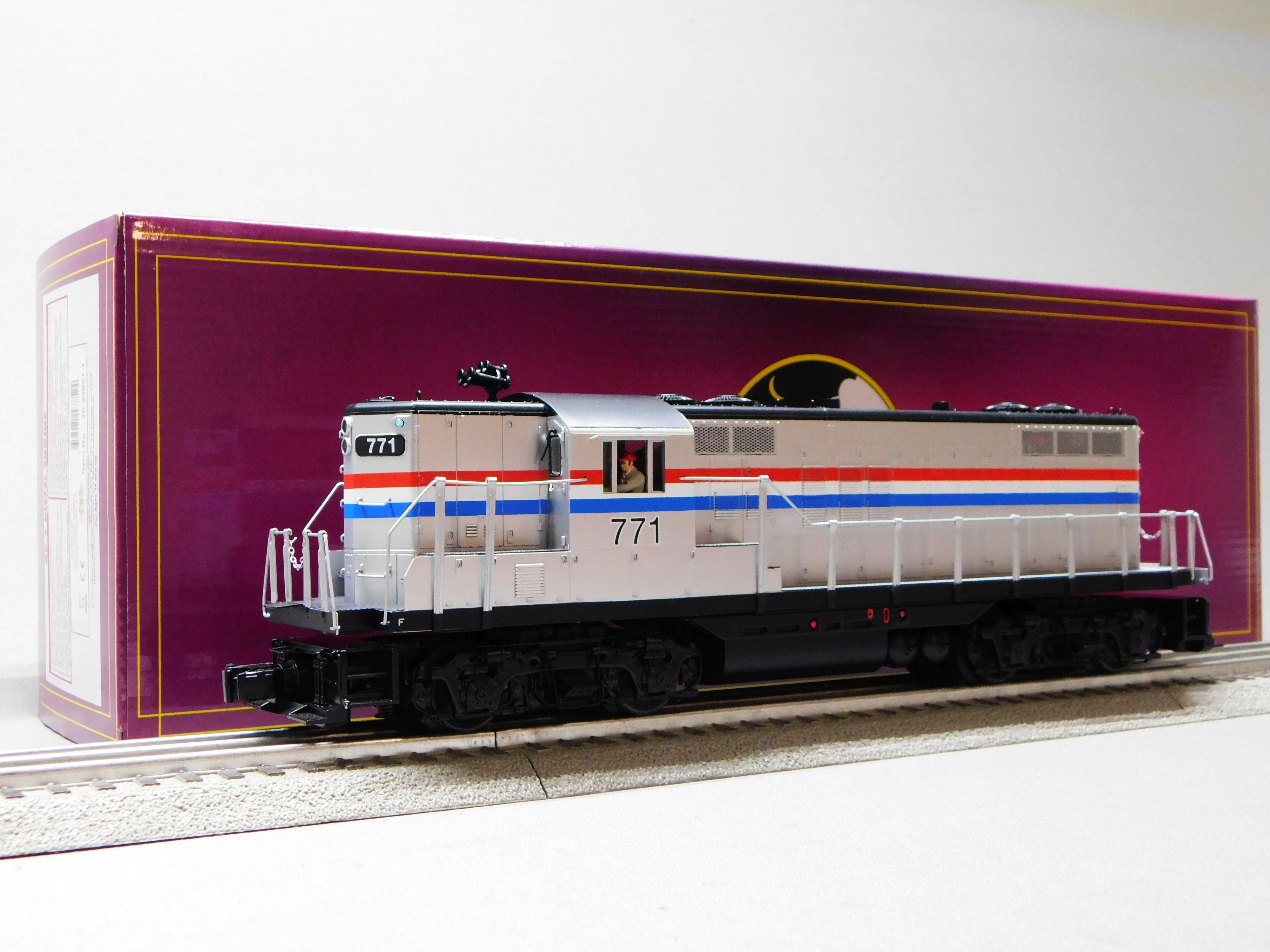 MTH PREMIER AMTRAK GP7 #771 DIESEL ENGINE W/PROTO 3 O GAUGE train 20 ...