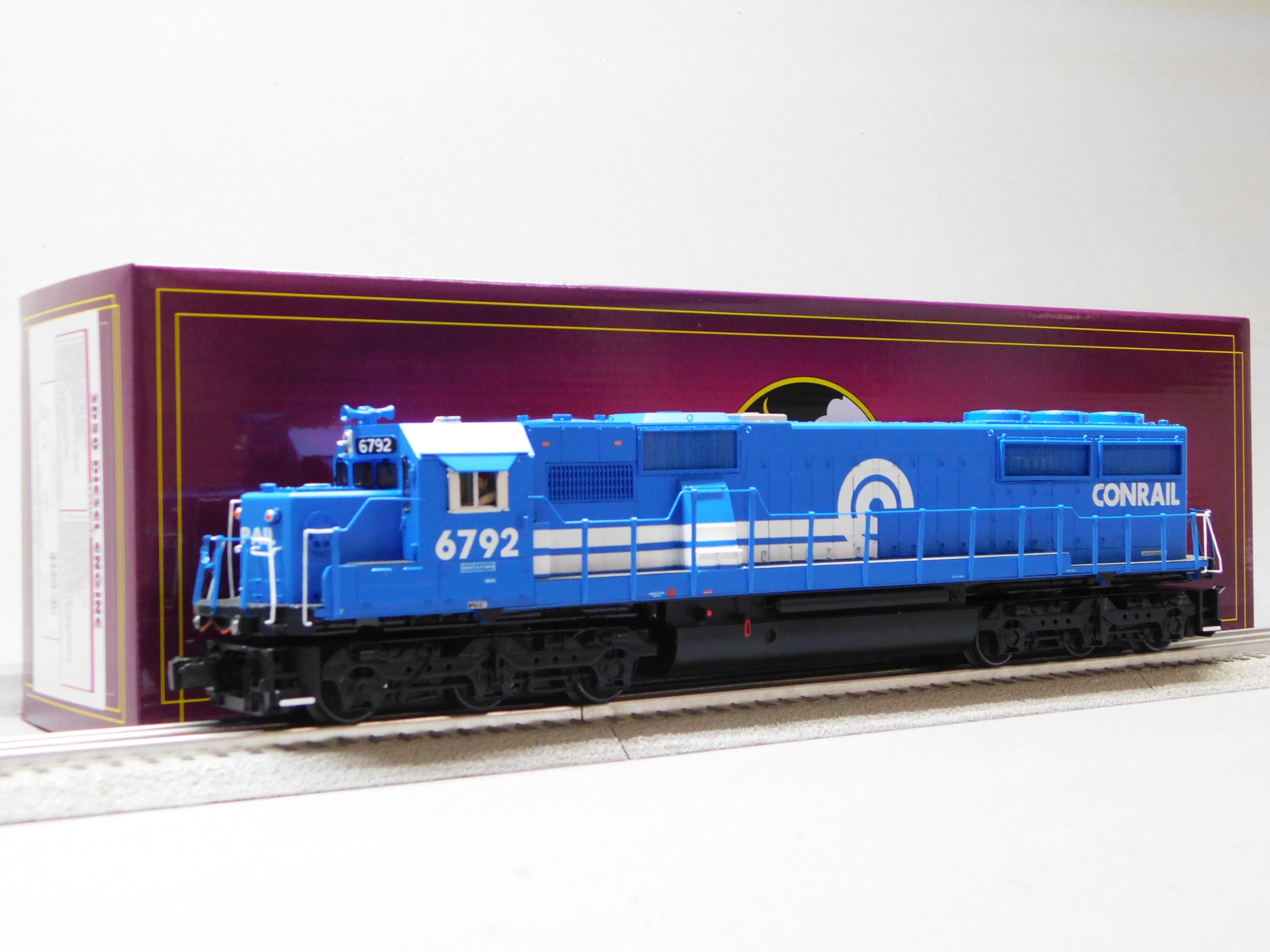 MTH PREMIER CONRAIL SD50 DIESEL ENGINE W/ PROTO 3 O GAUGE 20-21902-1 ...