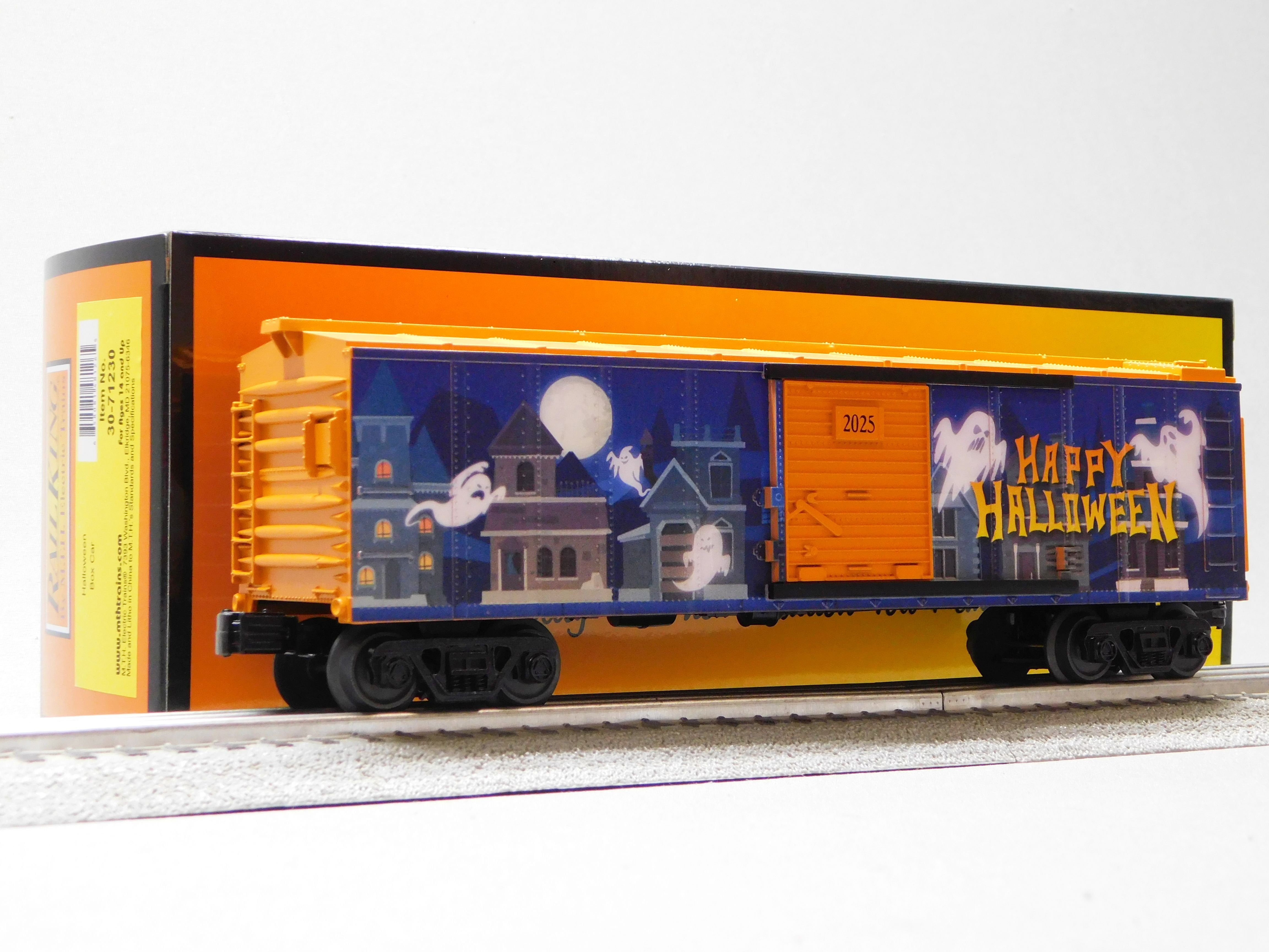 MTH RAILKING 2025 HALLOWEEN BOXCAR #2025 O GAUGE 30-71230 - Walmart.com