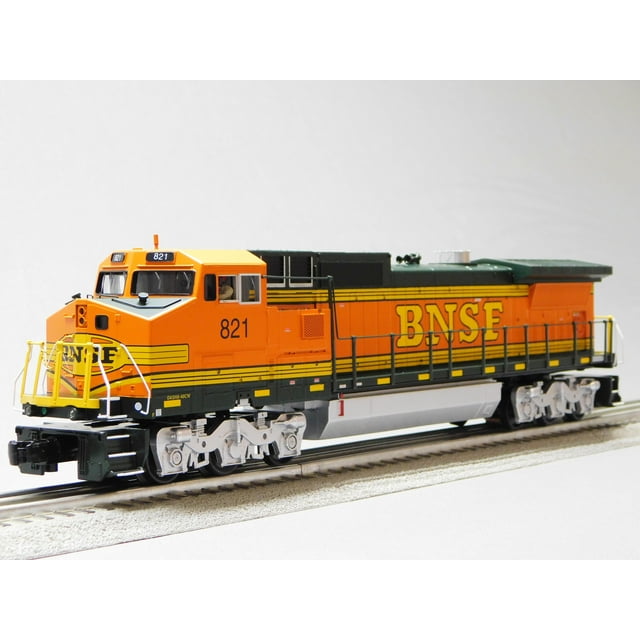 MTH RAILKING BNSF DASH-8 #821 DIESEL LOCOMOTIVE ENGINE O GAUGE 30-21090 ...