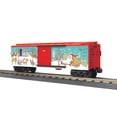 MTH RAILKING Christmas BOXCAR w/ Power Meter 2021 O Gauge 30-71061 ...
