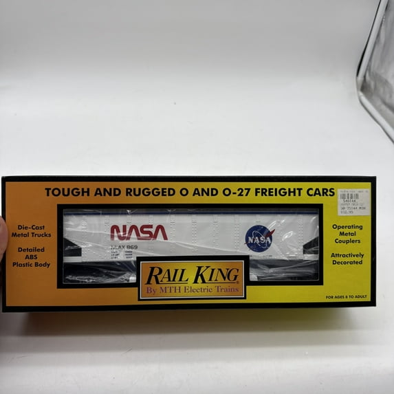 MTH Rail King 30-75144 NASA Hopper Car w/Coal load Train Car - Walmart.com
