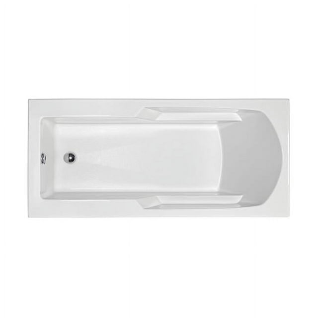 MTI Baths R6630ERRS-B 65.75 in. Reliance Soaking Rectangular Tub with ...