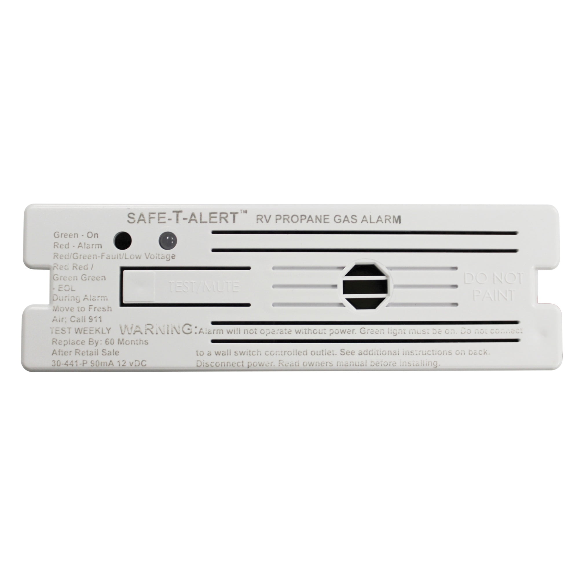 MTI Industries 30-441-PWT Safe T Alert Propane/LP Gas Alarm Surface ...