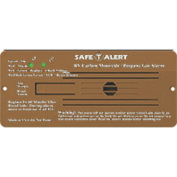 MTI Industries 12V 35 Series Safe-T-Alert RV Dual Carbon Monoxide ...