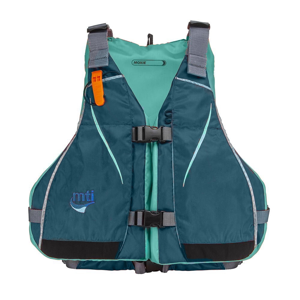 MTI Moxie Womens Life Jacket XL/2XL Slate/Aqua #MV807M-XL/2XL-853 ...