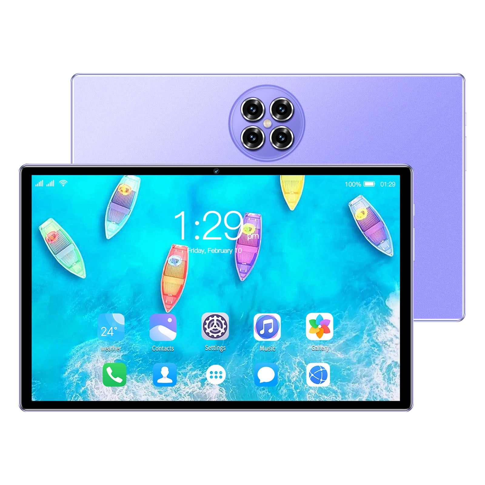 MTK6755 10-Inch Android Tablet - 4GB RAM, 64GB Storage, Dual Camera ...