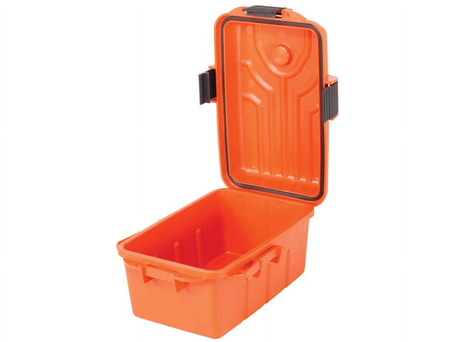 MTM Survivor Dry Box Large 10" x 7" x 5" Polymer Orange - Walmart.com