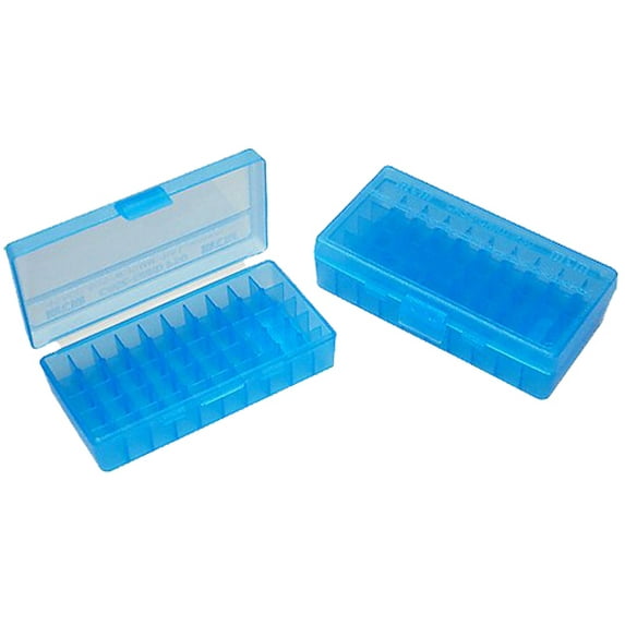 MTM FLIP TOP HANDGUN AMMO BOX P-50 SERIES - Walmart.com