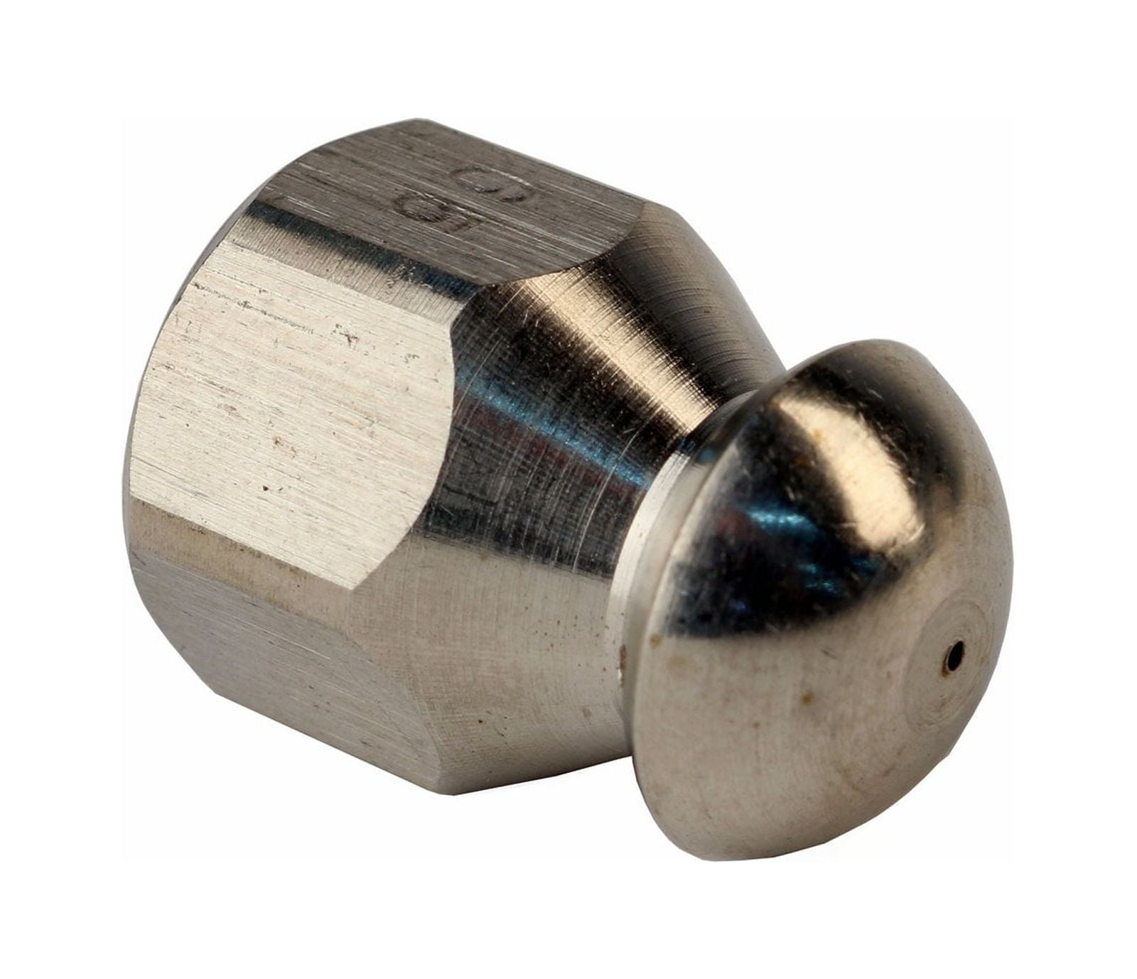 MTM Hydro 1/4" Button Nose Laser Fixed Sewer Hydro Jetter Nozzle 6.5 ...