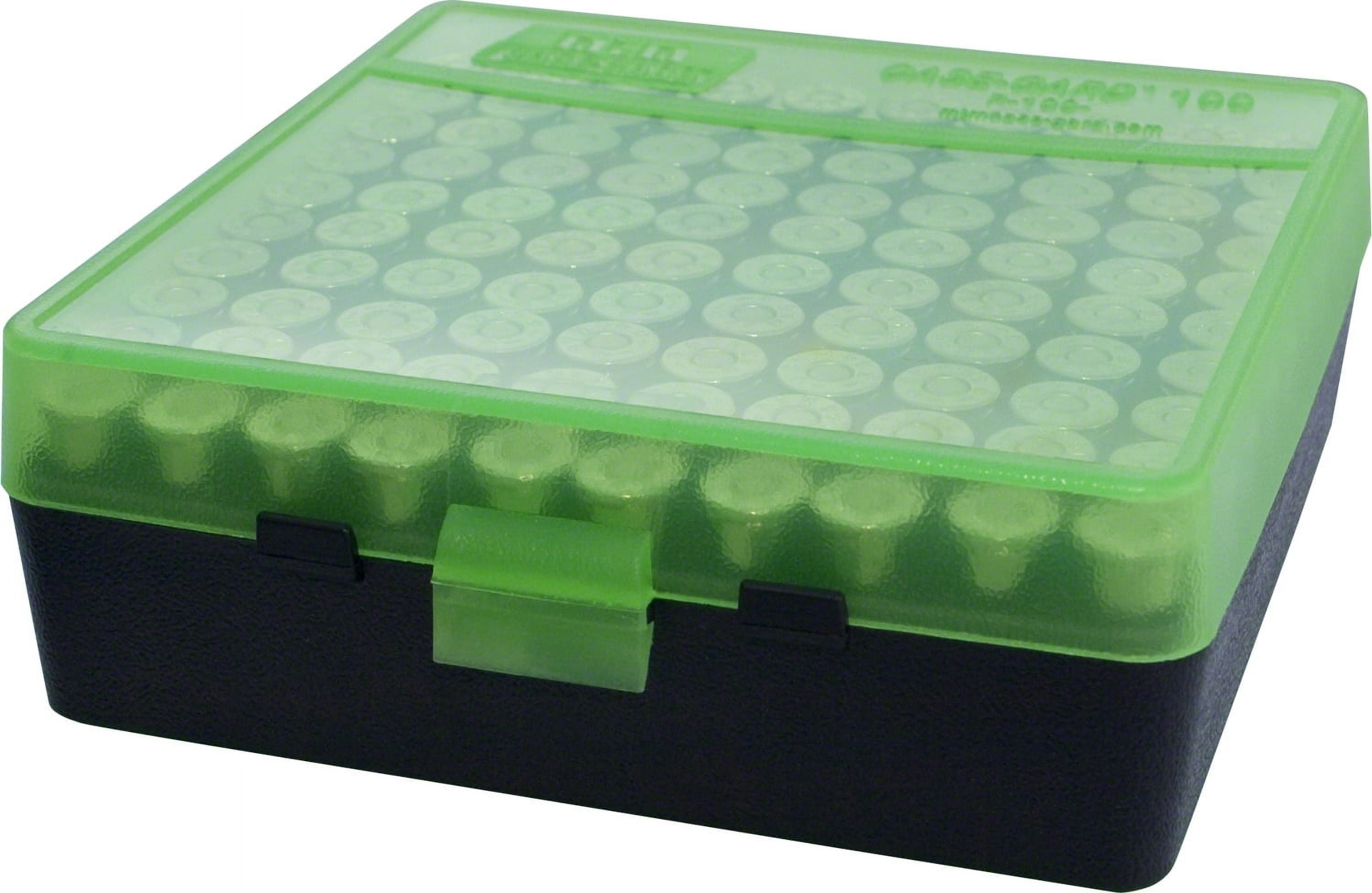 MTM P-100-3-16T Case-Gard Ammo Box 100 Round Flip-Top 38 - 357 ...