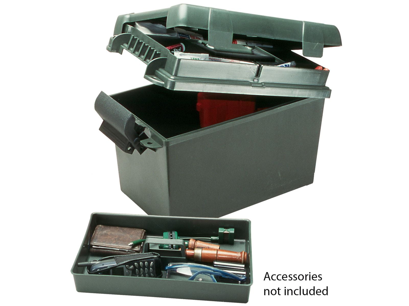 MTM SPORTSMEN'S SPUD 1 DRY BOX POLYPROPYLENE FOREST GREEN - Walmart.com