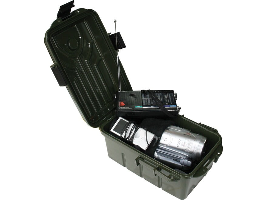 MTM SURVIVOR DRY BOX LARGE W/MIRROR TRIPLE LATCH POLY GREEN - Walmart.com