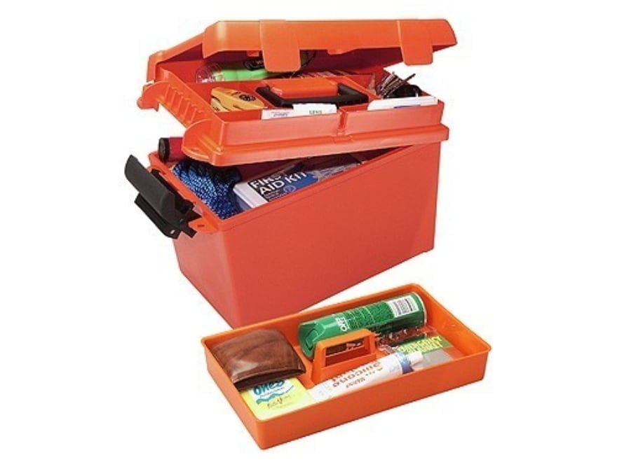 MTM Sportsman Plus Utility Dry Box 15" x 8.8" x 10" Polymer Orange ...