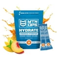 MTN OPS Hydrate Mango Peach Flavor Packets, Electrolytes, Vitamins ...
