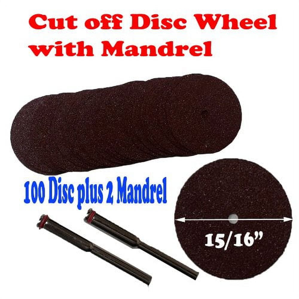 MTP ® 100+2 Cut Off Wheels Disc Dremel 409 Rotary 15/16" For Dremel ...