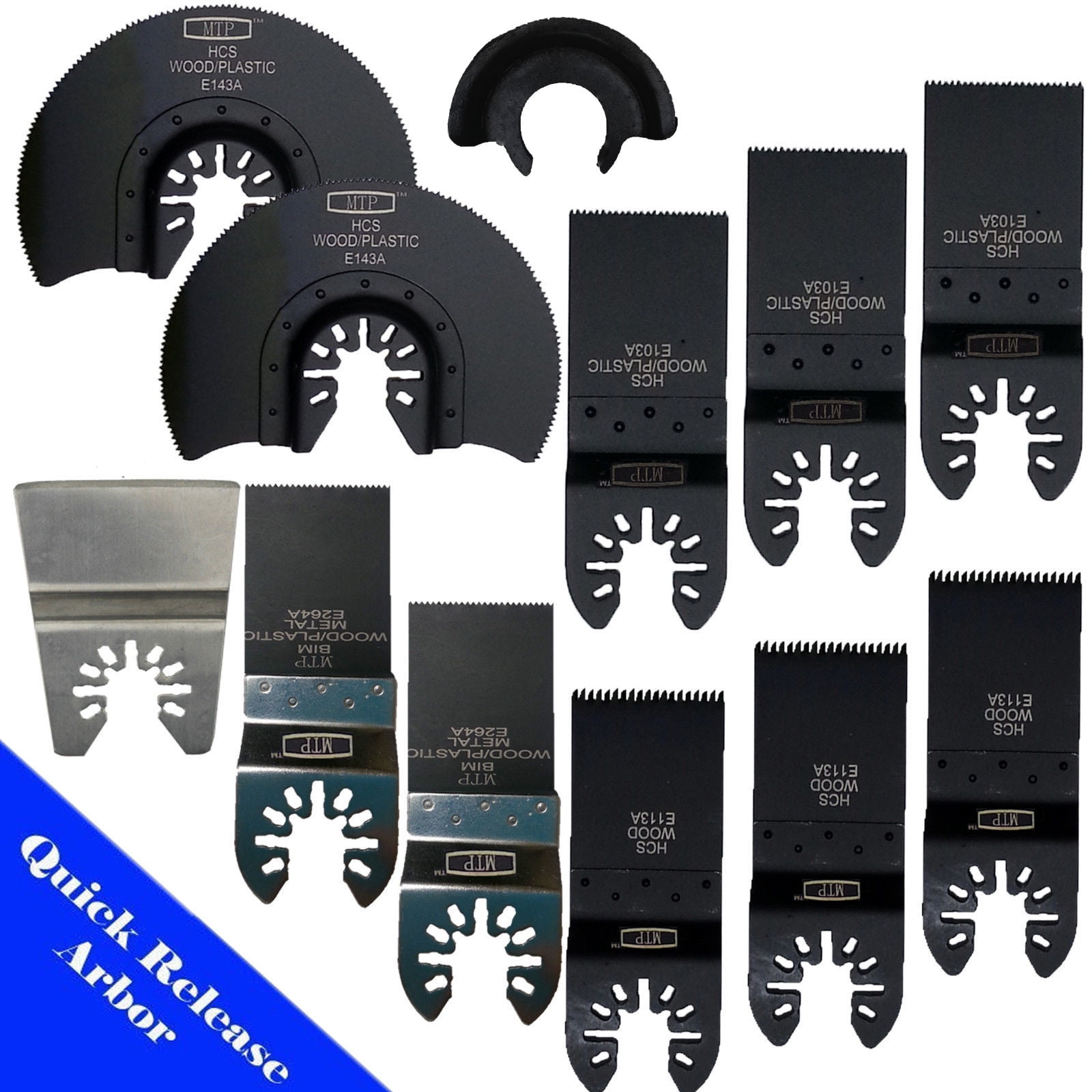 MTP ® 11 + Adapter Assorted Saw Blade Oscillating Multi Tool Dremel ...