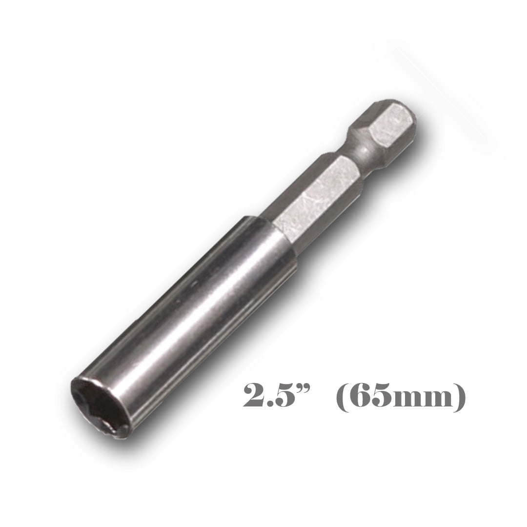 MTP ® 2.5" Pack of 2/5/10/25 Magnetic Bit Extension Holder 2"/4"/6 ...
