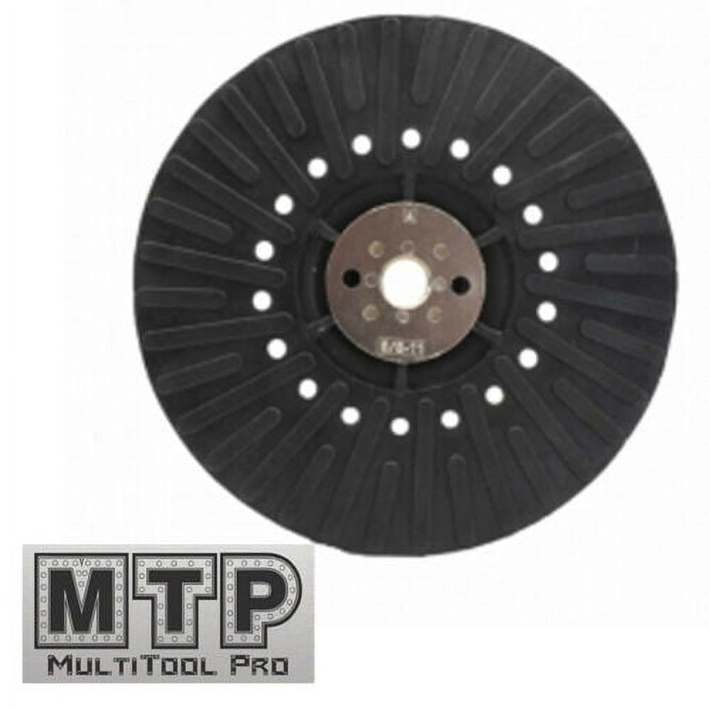 MTP ® 7" x 5/8"-11 Resin Fiber Disc Backing Pad with Lock Nut for Angle ...