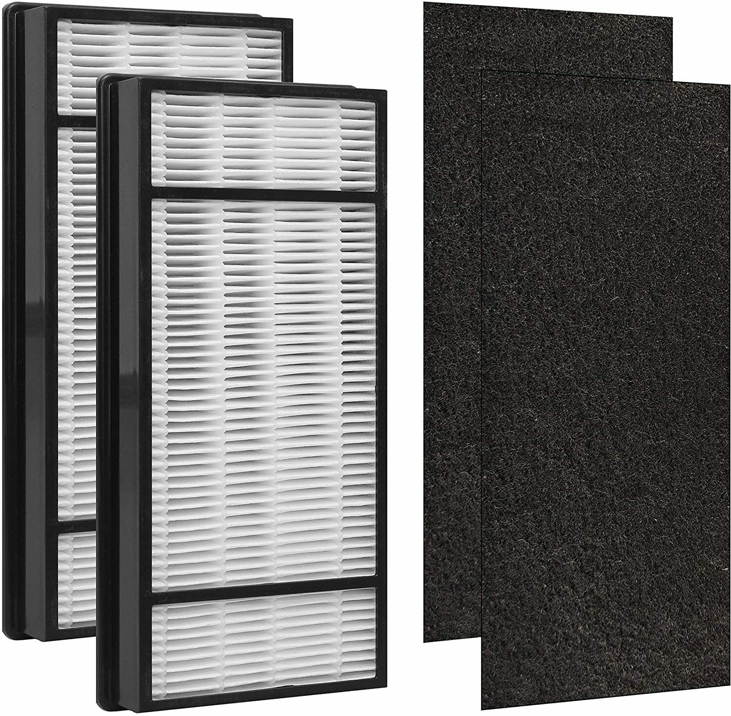 Eshoppercity 2 Replacement HEPA & Carbon Pre-Filter for Honeywell HRF ...