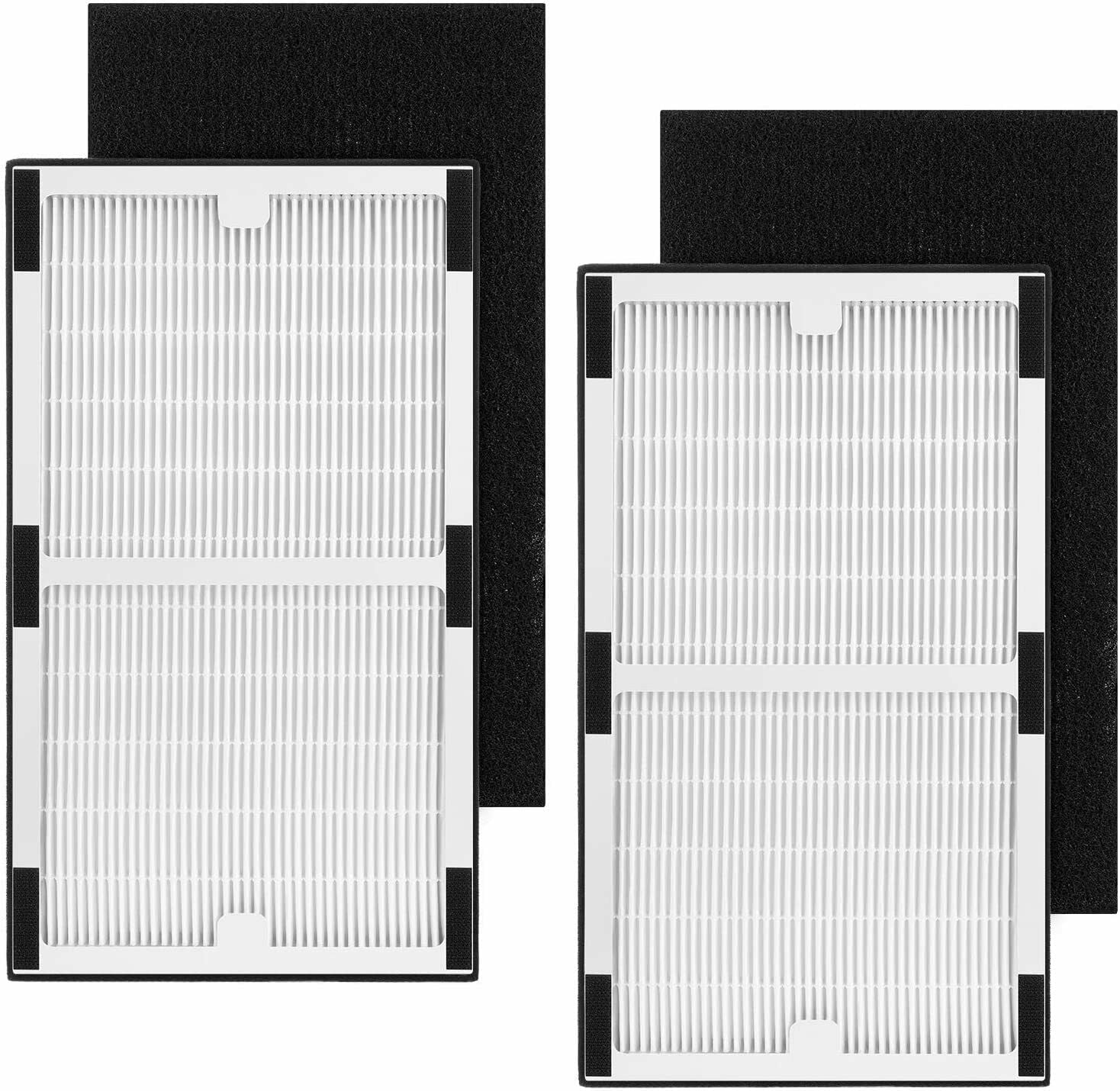 Idylis 2 Pack True Hepa & Carbon Replacement Filters IAF-H-100C for IAP ...