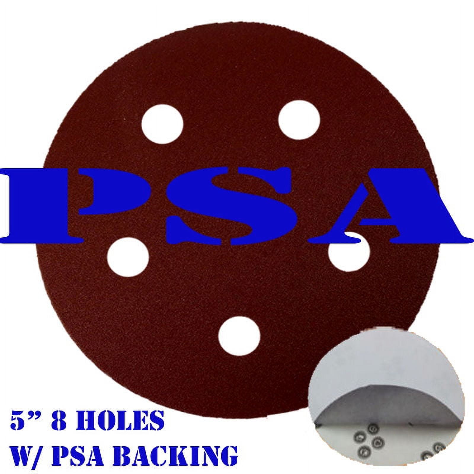 MTP ® Pack of 30 5" 5 Holes PSA Self Adhesive 60/50/120/180/240/320 ...