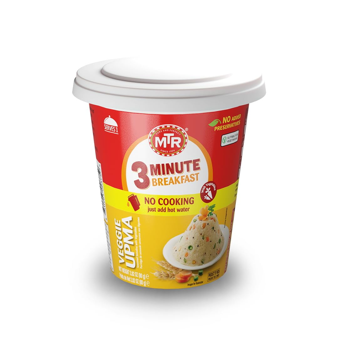 MTR 3minute Veggie Poha IFF17 - Ready-to-Cook Mix - Authentic in Just 3 ...