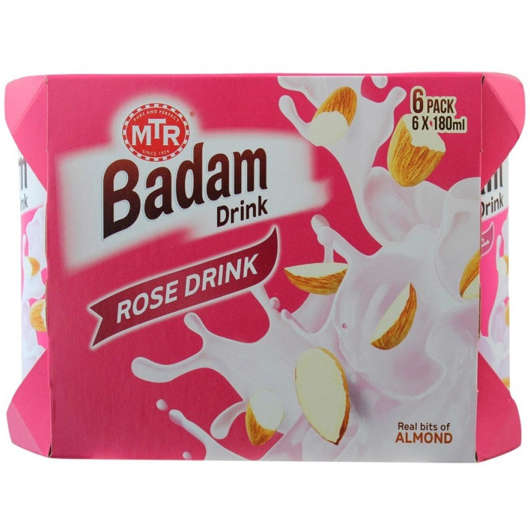 MTR 6 Pack Cans Badam Drink - 180 ml (6 fl. oz) - Walmart.com