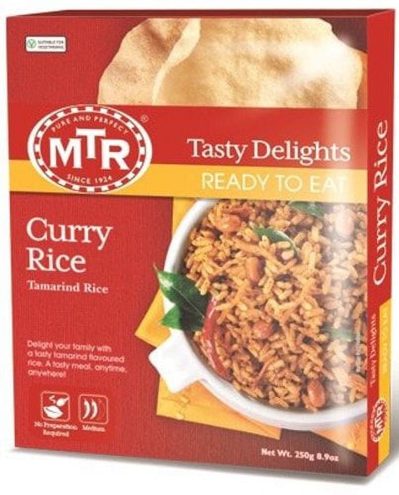 MTR Curry Rice / Tamarind Rice (Ready-to-Eat) 8.9 oz box - Walmart.com