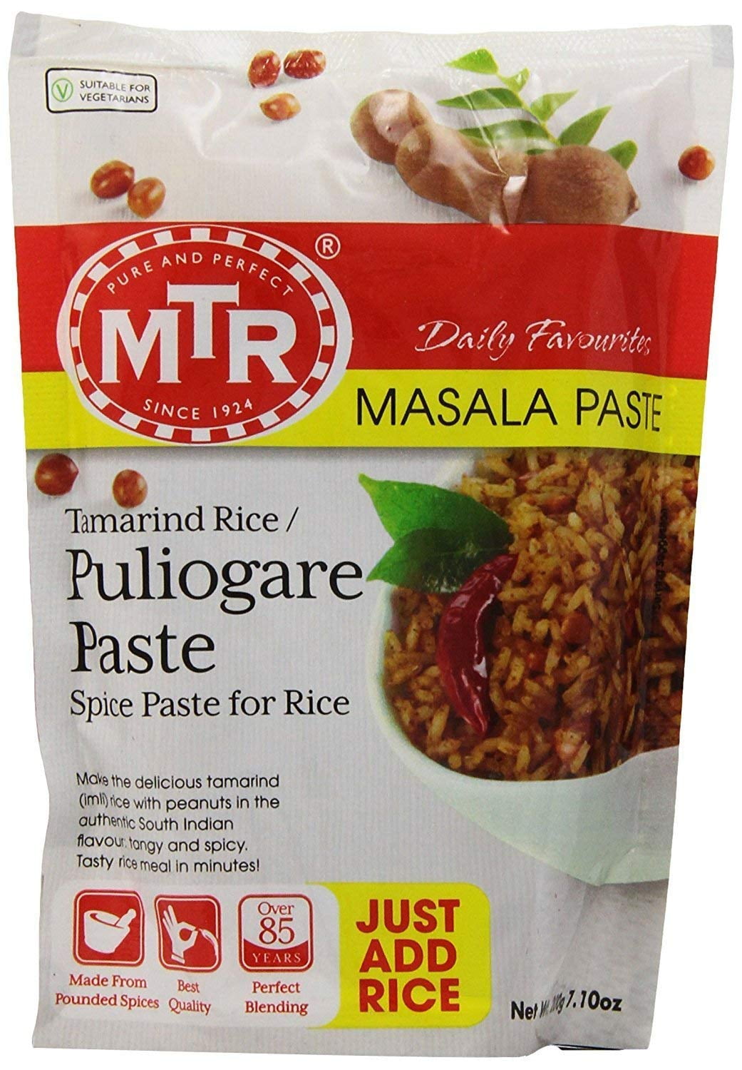 MTR Puliogare Paste 200 gms - Walmart.com