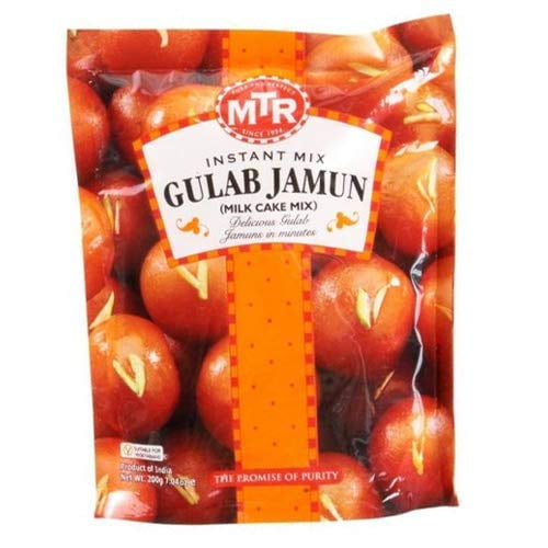 MTR Gulab Jamun Ready Mix, 300g, Easy Recipe with Sugar Syrup ...