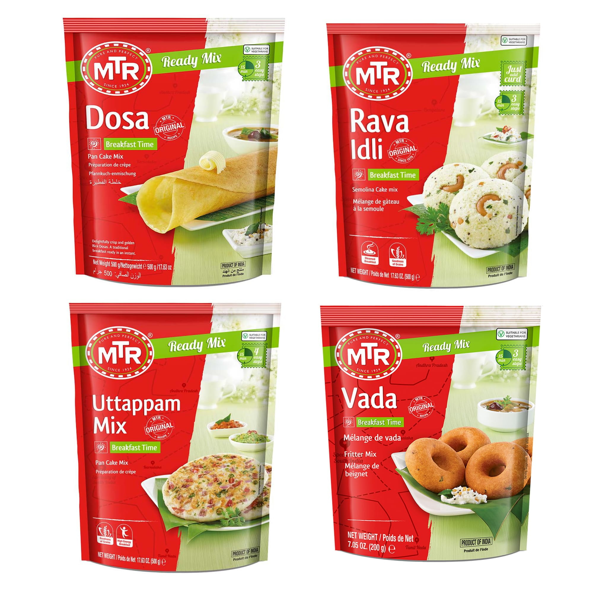 MTR Instant Assorted Mix - Ready AD01 to Cook Authentic Lunch, Dinner ...