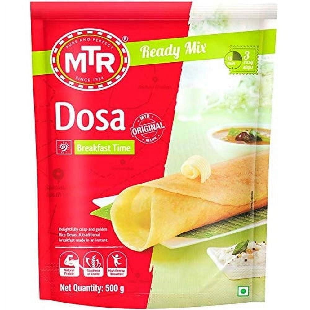 MTR Instant Mix | Ready to Cook Indian Breakfast Meal Dosa Mix 500g ...