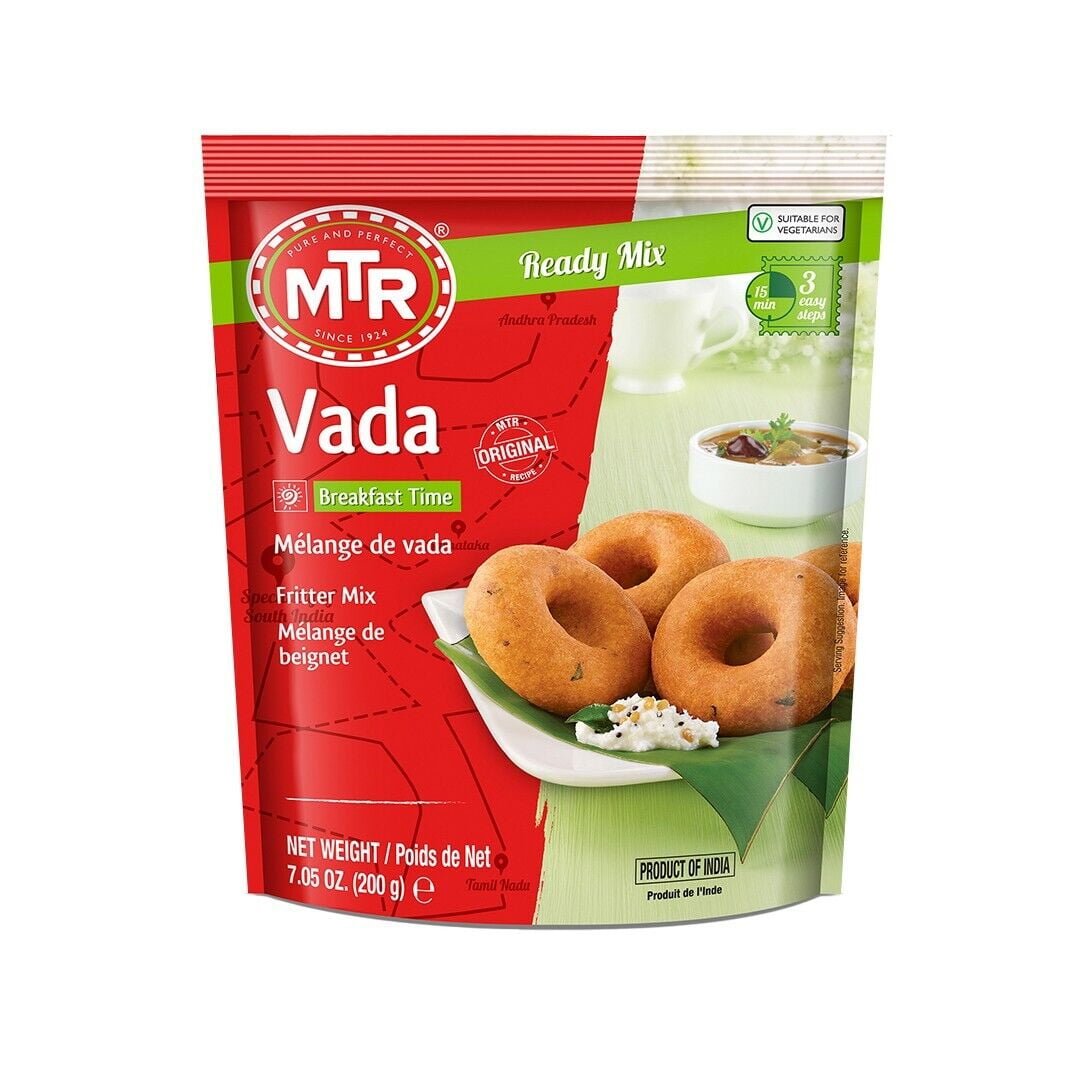 MTR Instant Mix Ready to Cook Indian Breakfast Meal Vada Mix - 200g ...