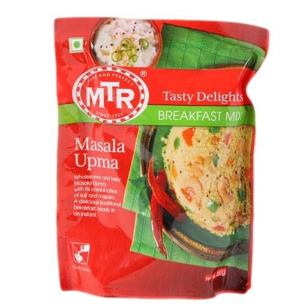 MTR Masala Upma - Mildly Spiced Semolina Pudding Mix, 7.05 oz - Walmart.com