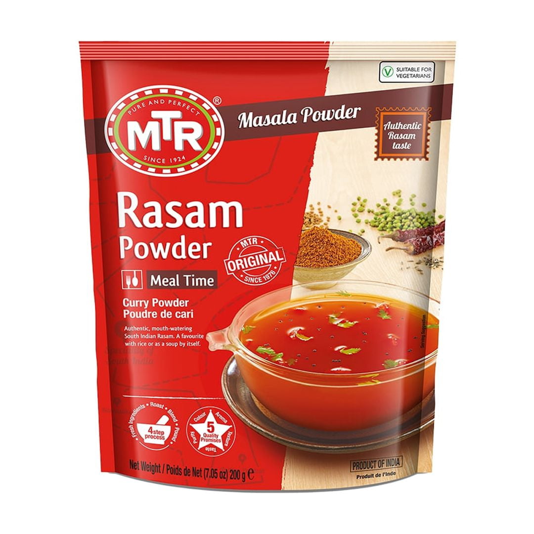 MTR Rasam Powder, Authentic South Indian Curry Masala Powder - 200g/7 ...
