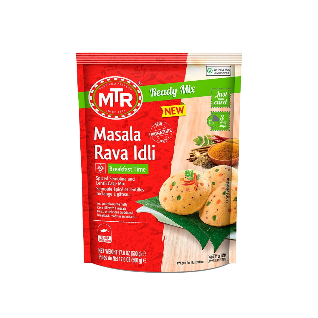 MTR Ready To Eat South Indian Breakfast Vegetarian Masala Rava Idli Mix ...