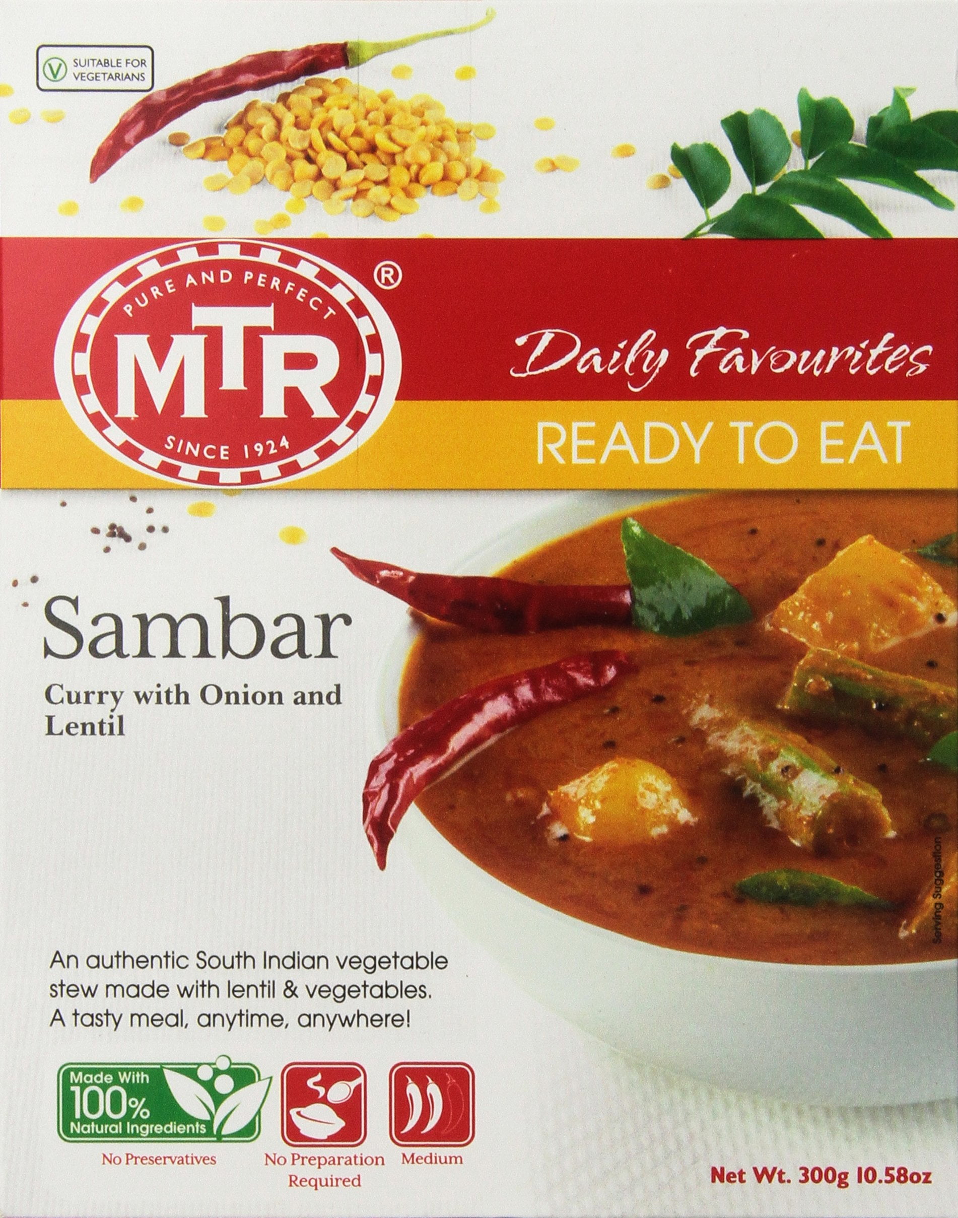 MTR Sambar, 10.58 Ounce Boxes (Pack KKS1 of 10) - Walmart.com
