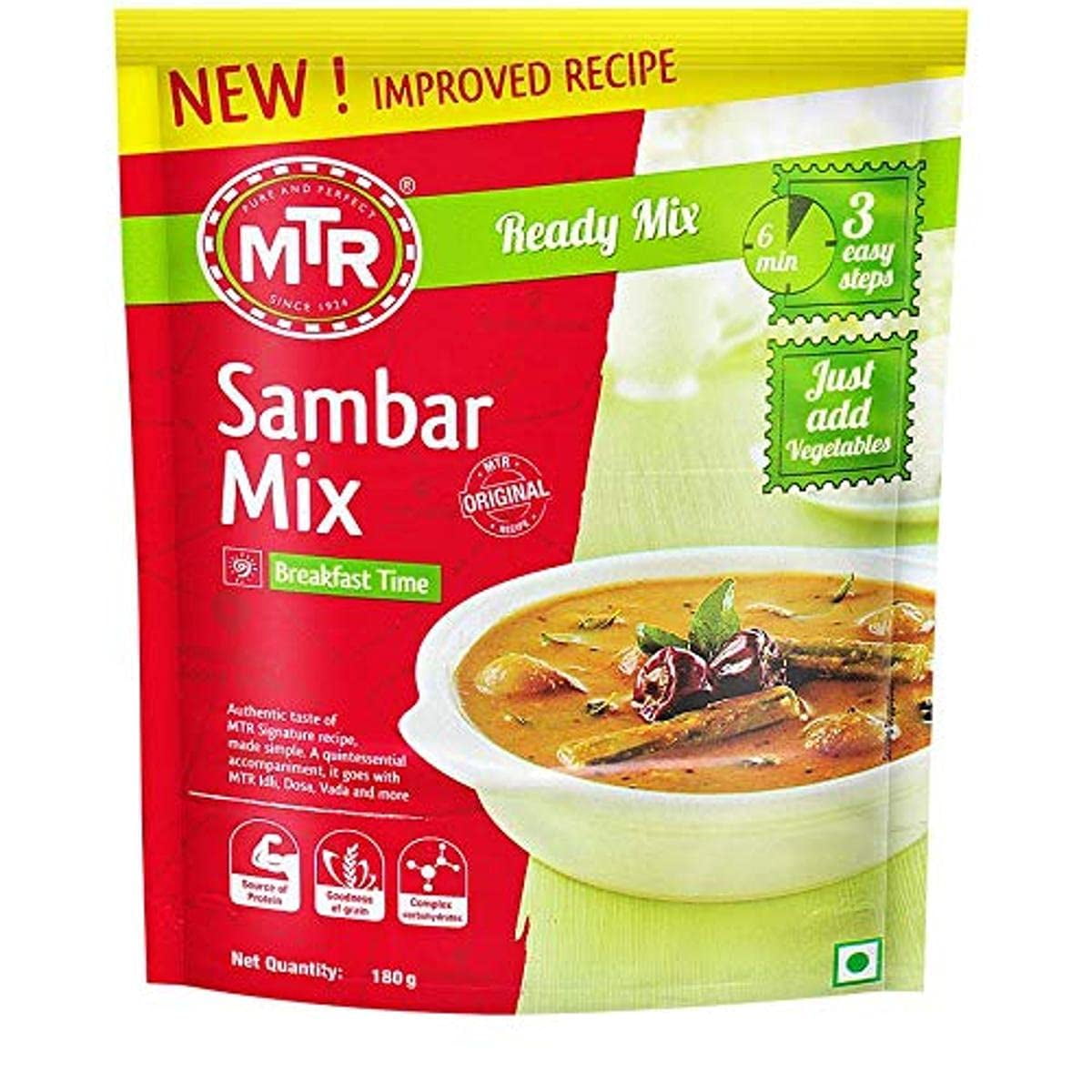 MTR Sambar Mix 200 gms - Walmart.com