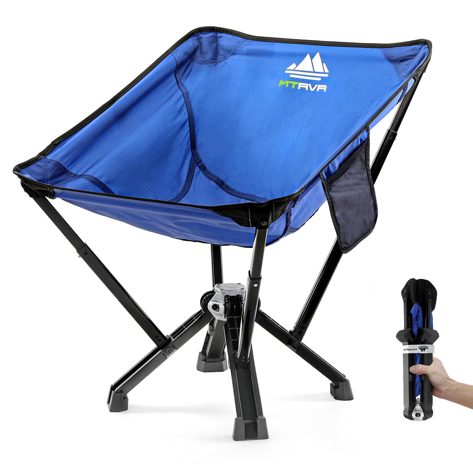 MTRVR Portable Camping Chair Folding Outdoor Chair, Camp Chair ...