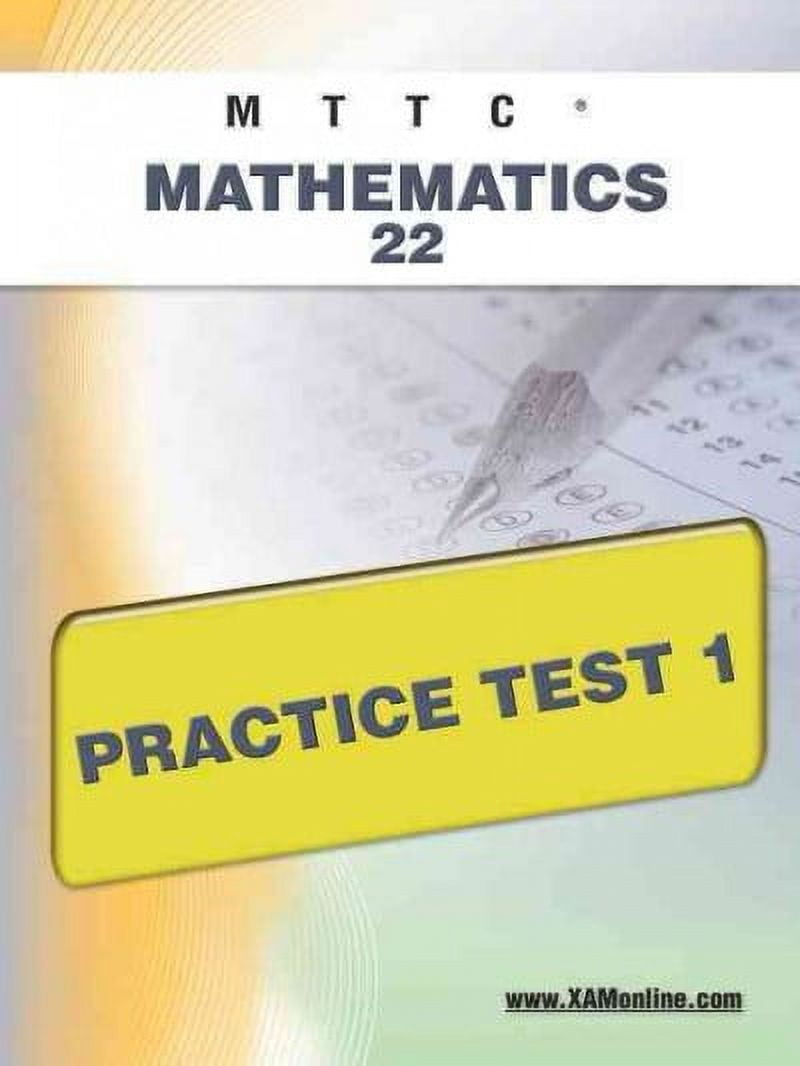 MTTC Mathematics 22 Practice Test 1 - Walmart.com