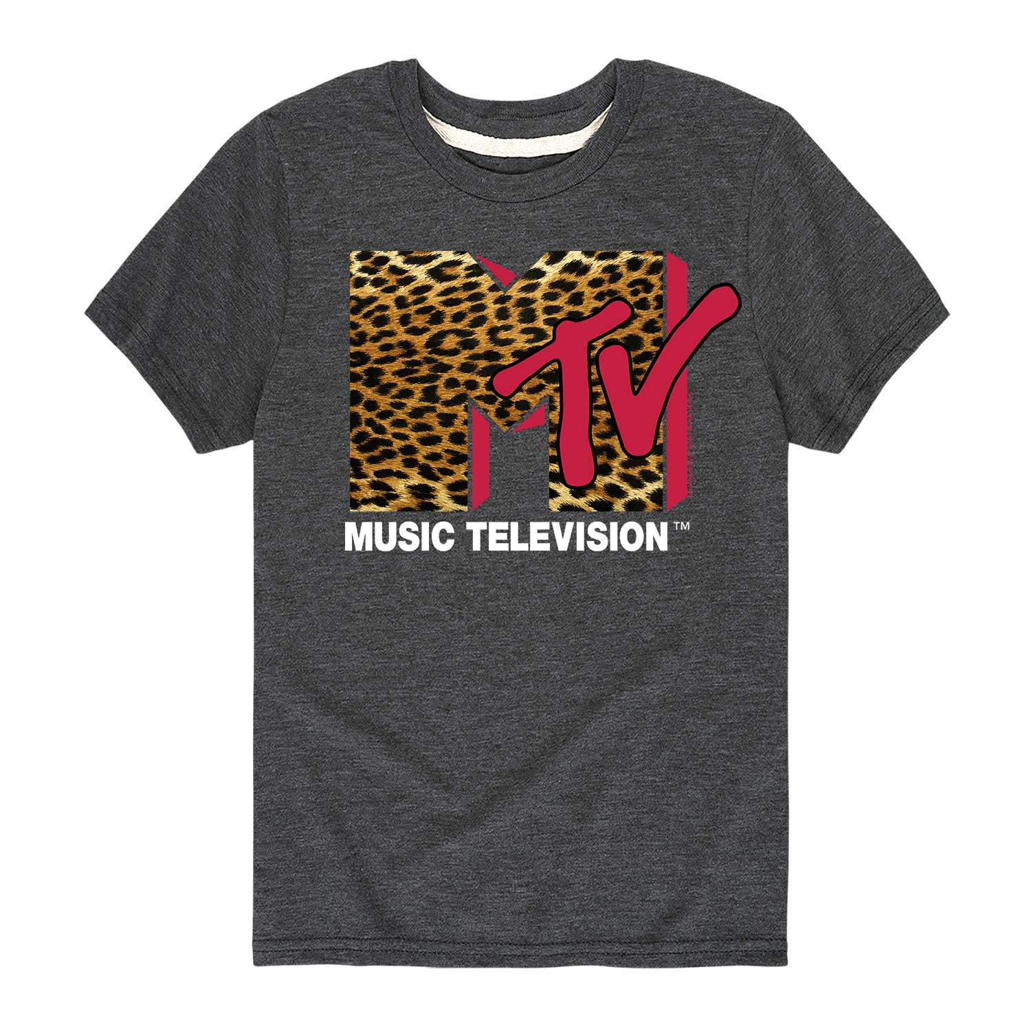 MTV - Leopard Logo - Toddler And Youth Short Sleeve Graphic T-Shirt ...