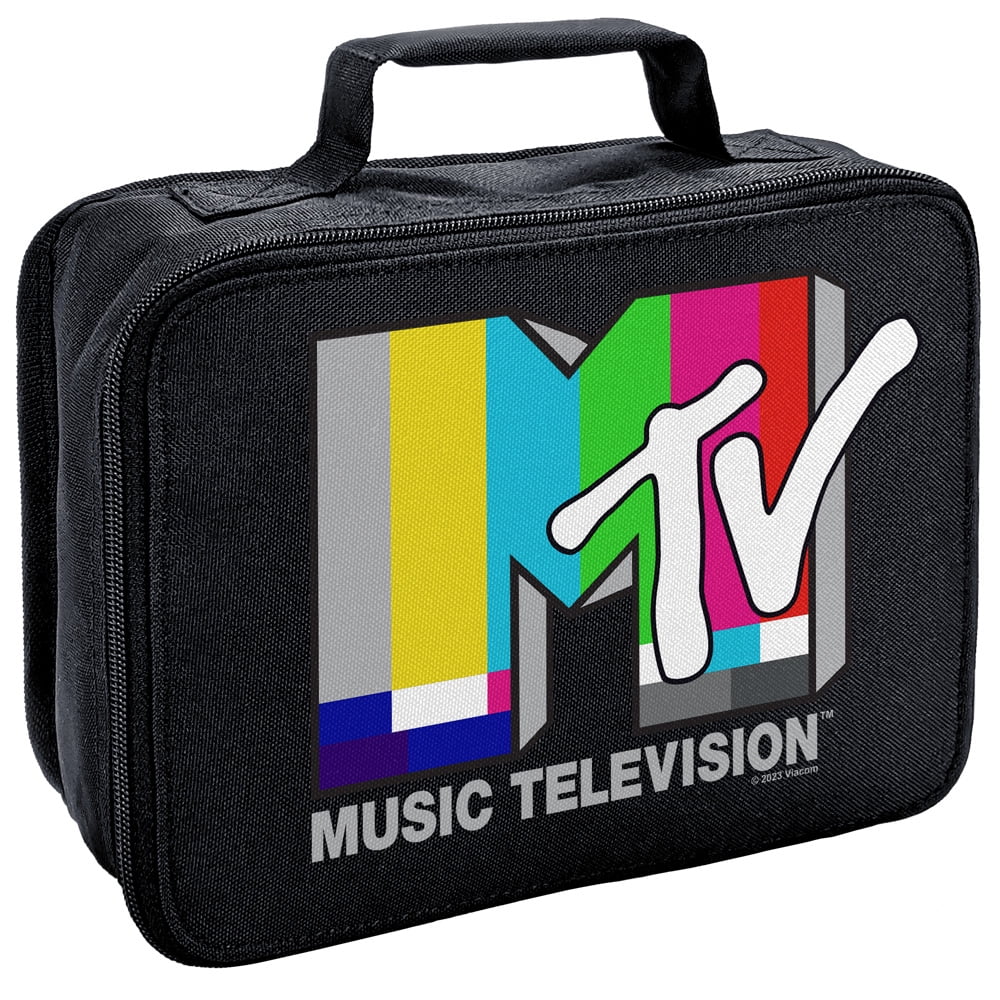 MTV - Logo Broadcast Logo Insulated Soft Sided Lunch Box - Reusable ...