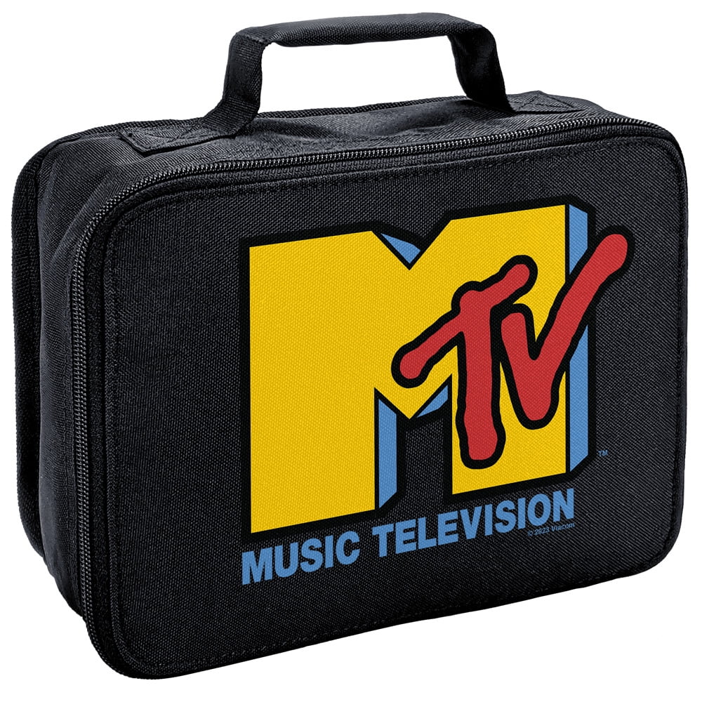 MTV - Logo Logo Insulated Soft Sided Lunch Box - Reusable Lunch Bag For ...